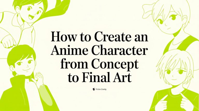 How to Create an Anime Character From Concept to Final Art
