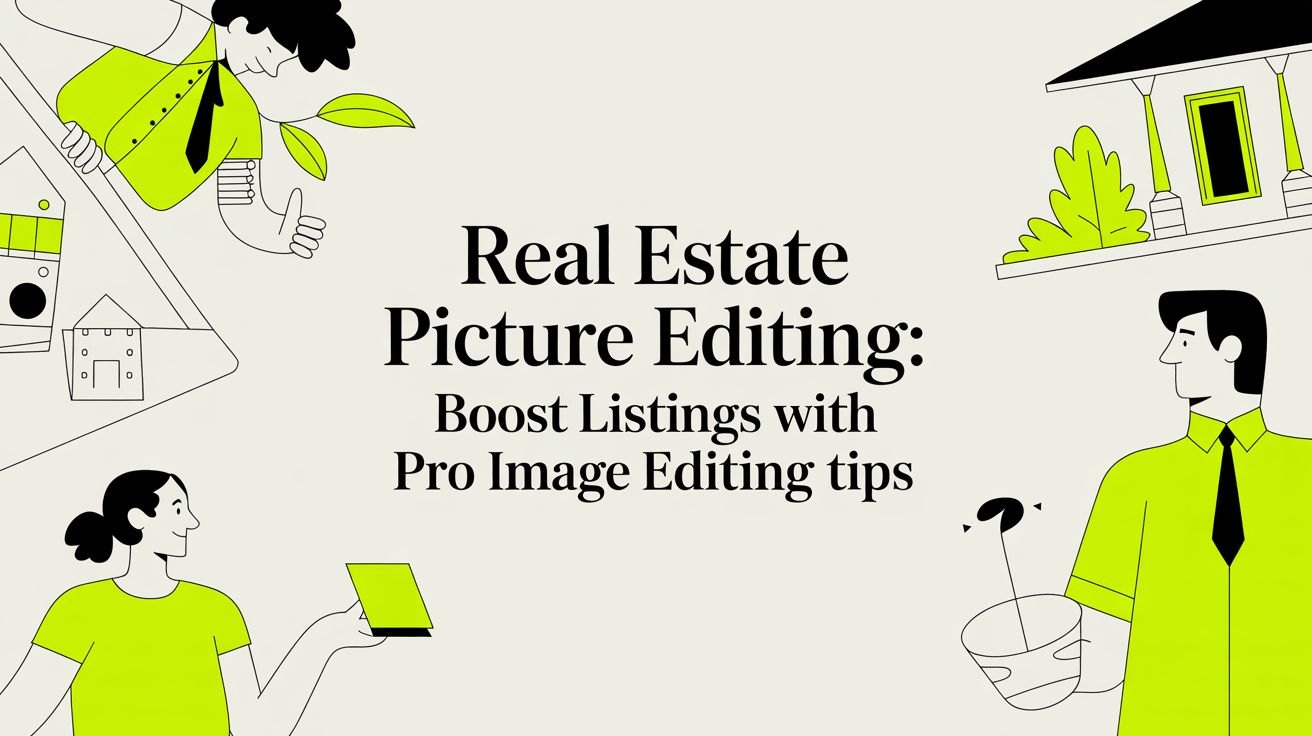 Real Estate Picture Editing: Boost Listings with Pro Image Editing Tips